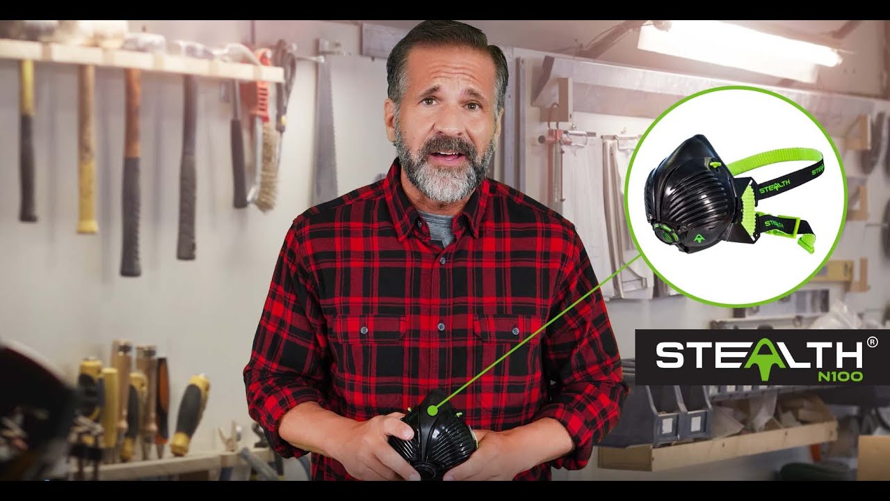 Stealth Mask N100 Dust Respirator Mask - YouTube