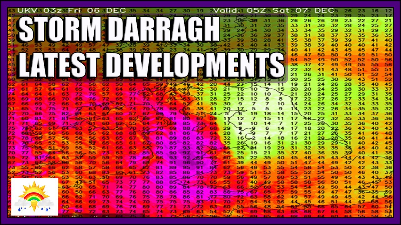 Ten Day Forecast: Storm Darragh Latest + Mid-December Uncertainty ...