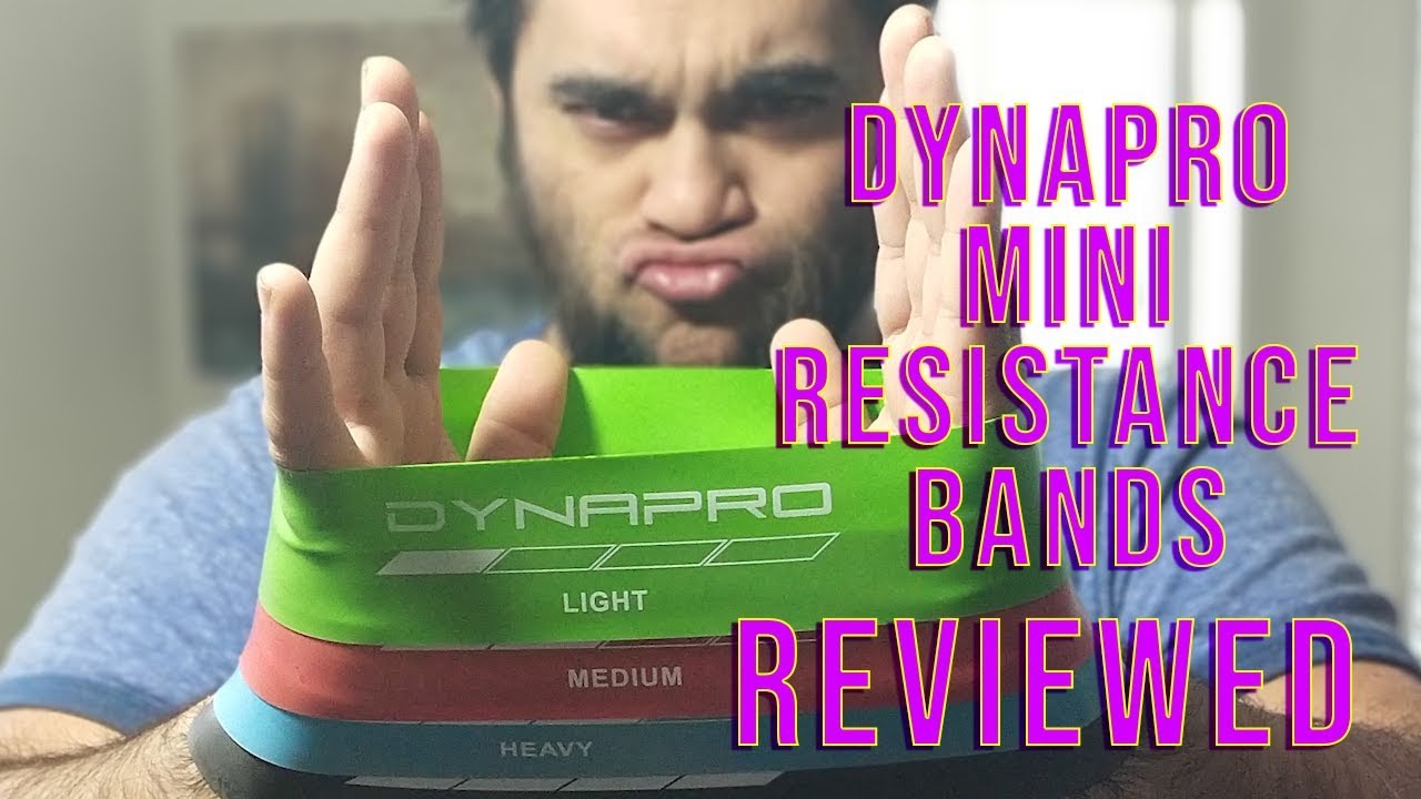 Dynapro Mini Resistance Bands Review - Better than Dynamic Resistance? - YouTube