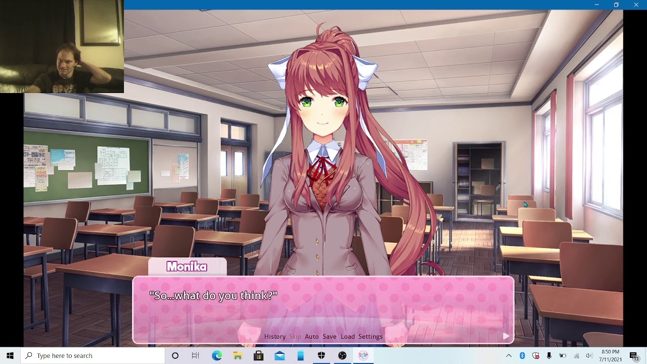 LIVE📹 - Doki Doki Literature Club on Windows/Steam - YouTube