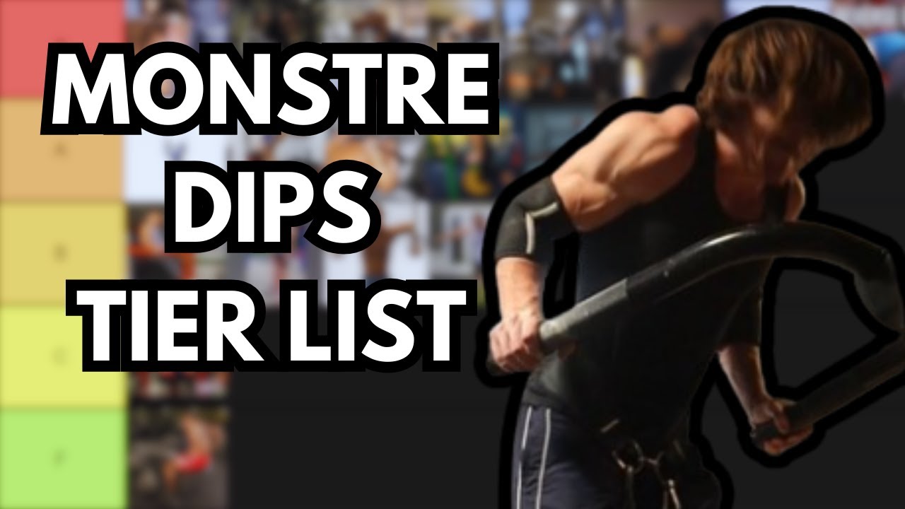 DIPS TIER LIST (Je dips 125kg à 19ans) - YouTube