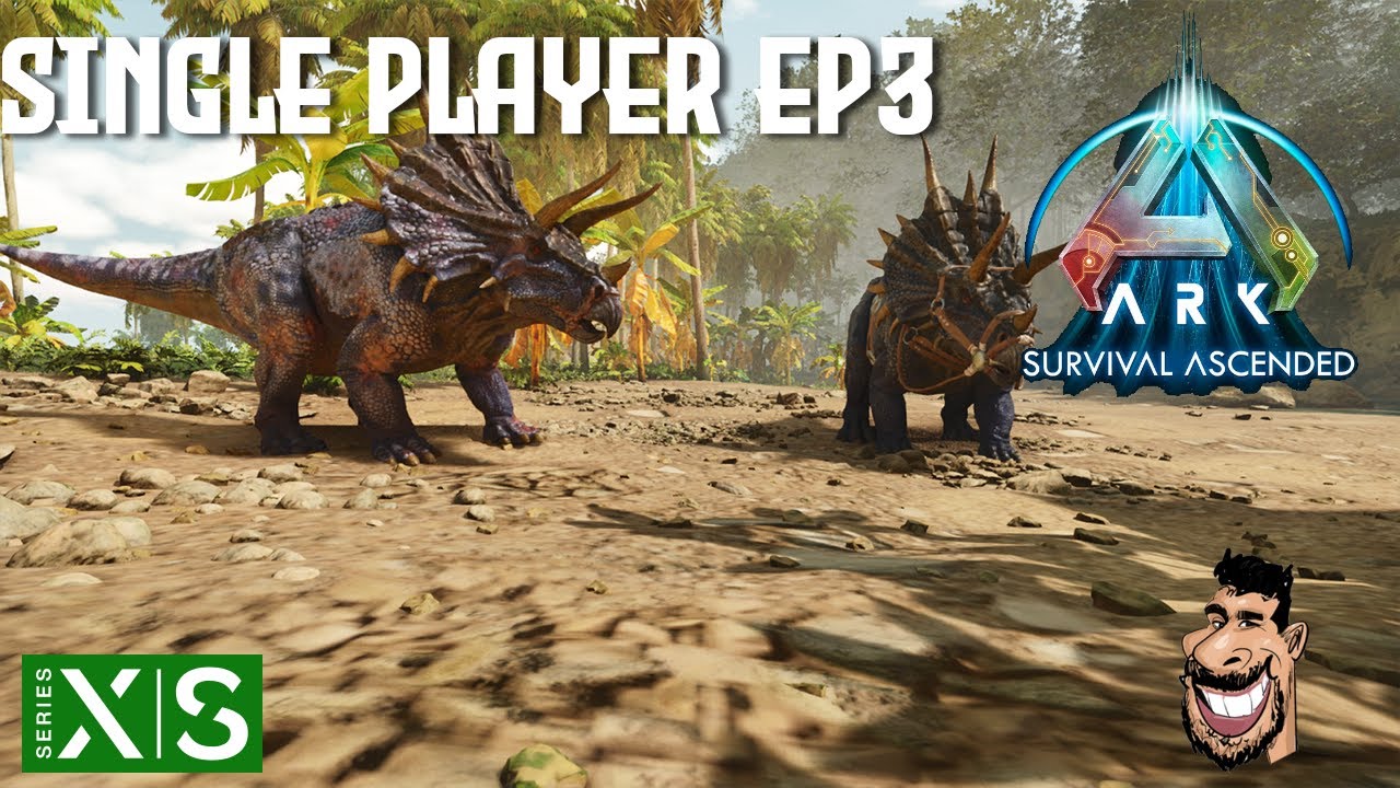 1st Mount Single Player EP 3 Ark Survival Ascended XBOX Series S - YouTube