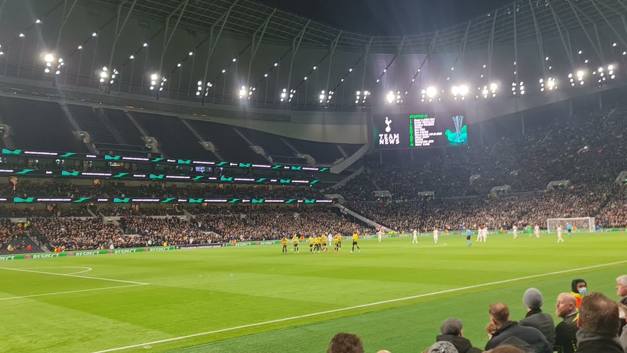 Antonio Conte's Intro to Tottenham @ Tottenham Hotspur Stadium View ...