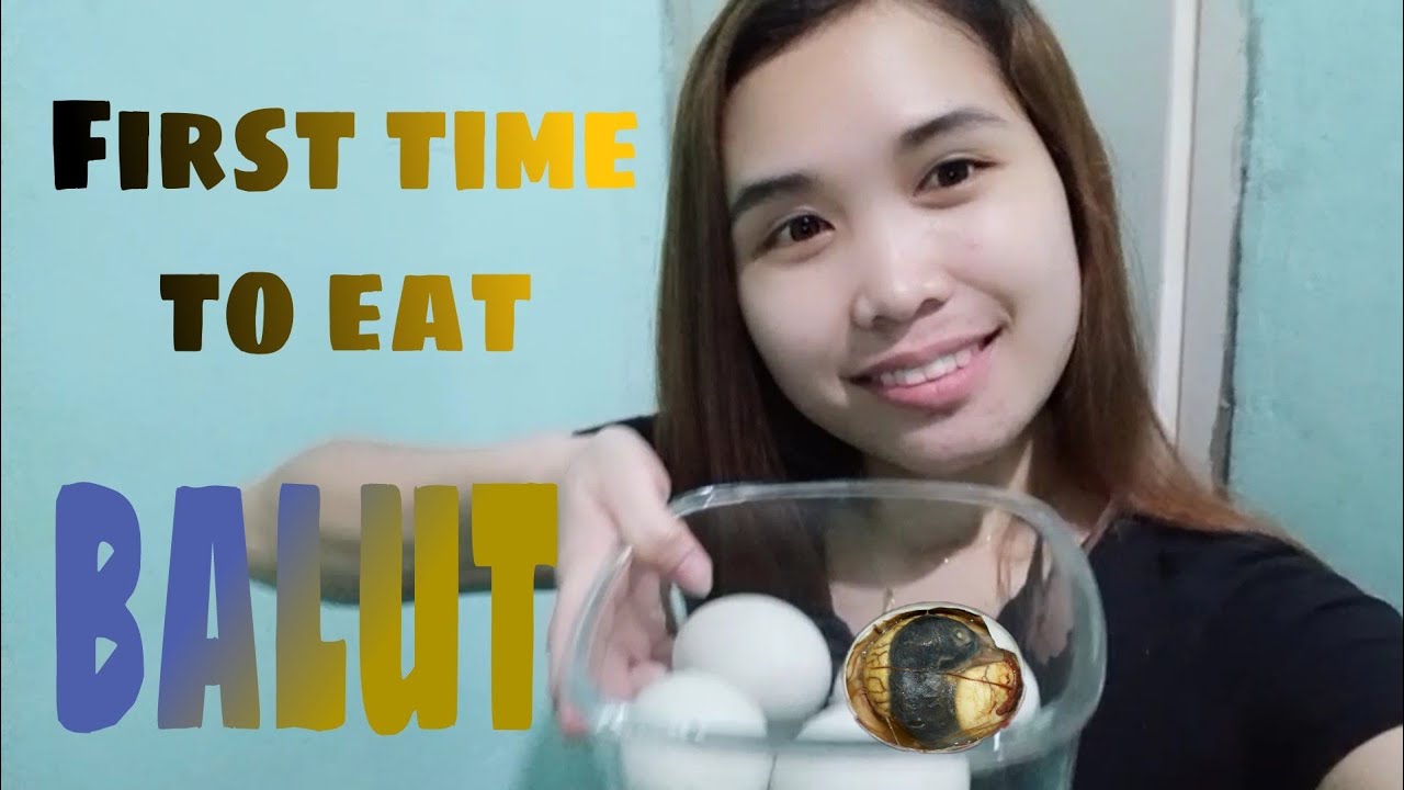 Eating Balut For The First Time! | Challenge Accepted ☺️ - YouTube
