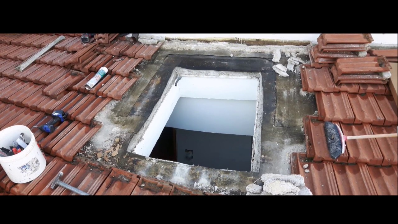 Installazione VELUX su tetto tradizionale - YouTube