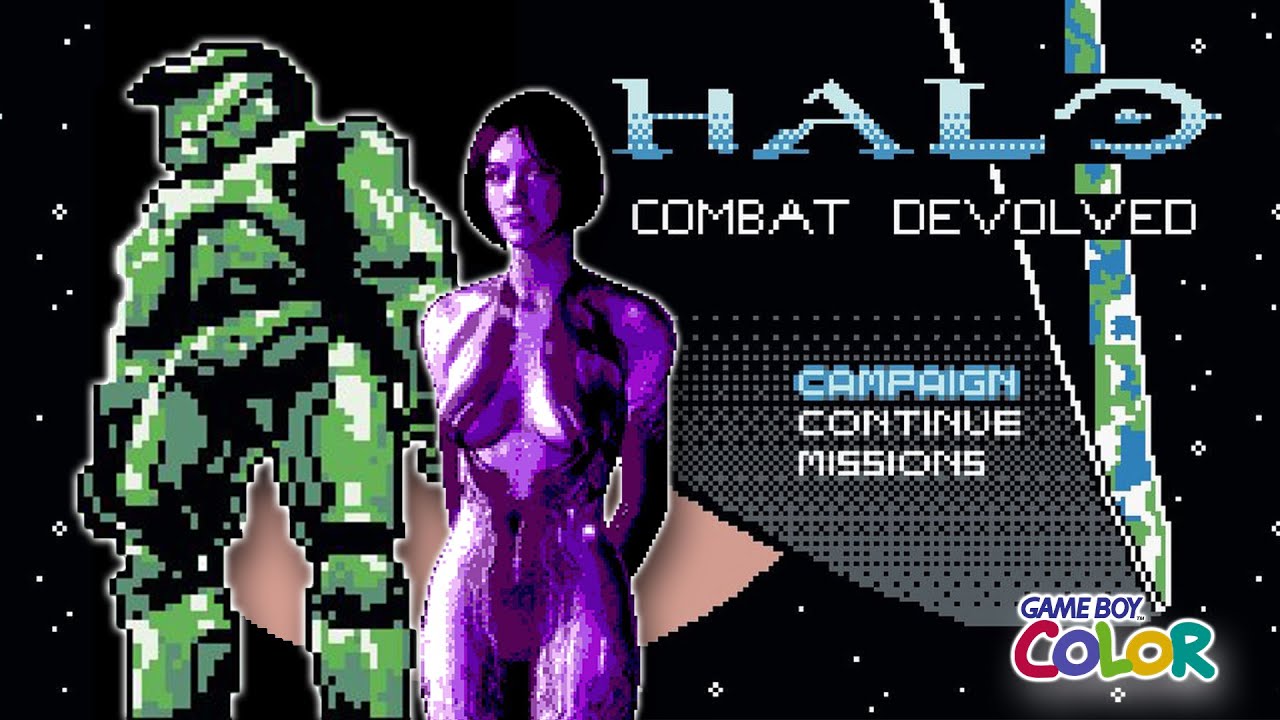 What If HALO CE Was A Gameboy Game?! | Halo Combat Devolved - YouTube