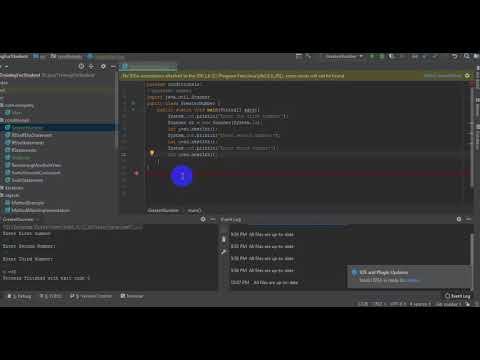 Java programming Compare three numbers - YouTube