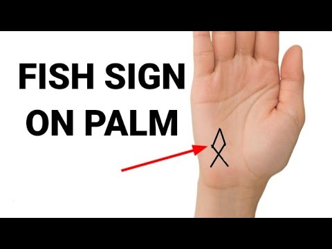 FISH SIGN ON PALM - YouTube