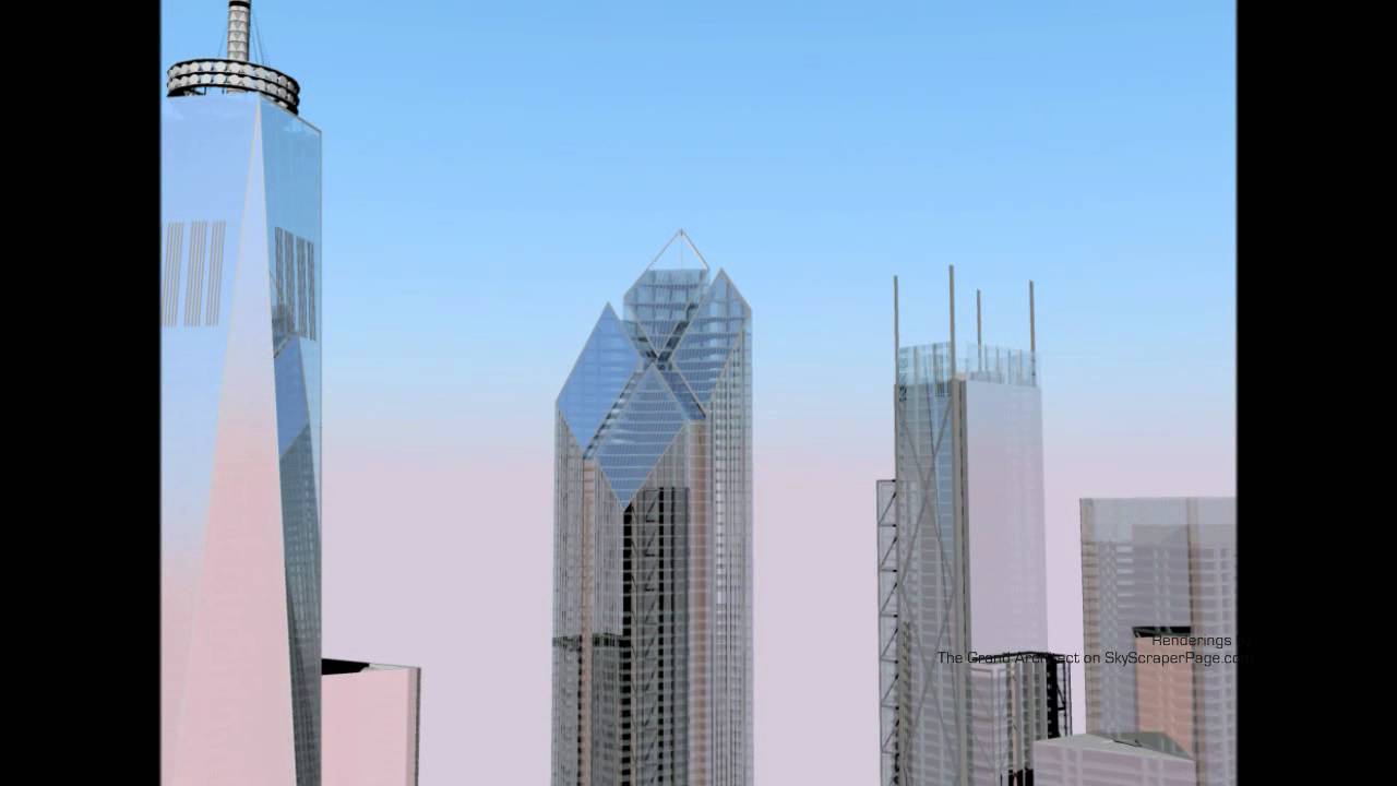 New Renderings of the New World Trade Center - YouTube