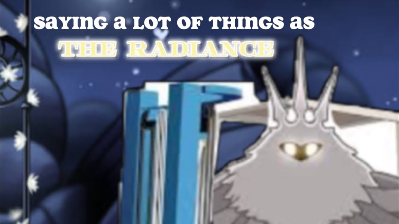 Saying a lot of things as The Radiance!!! - YouTube
