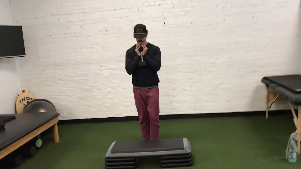 Goblet Alternating Low Box Step-up - YouTube