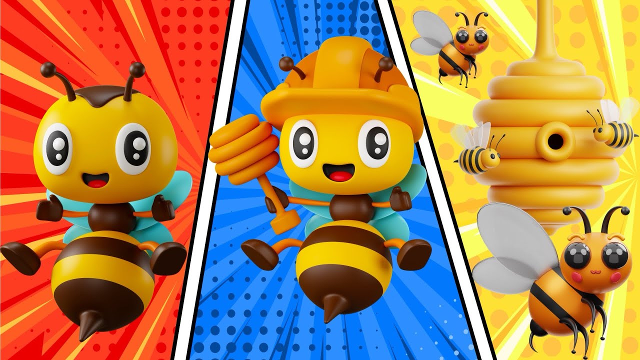 The Bees Go Buzzing | Kids Song | Super Simple Songs For Kids | Best ...