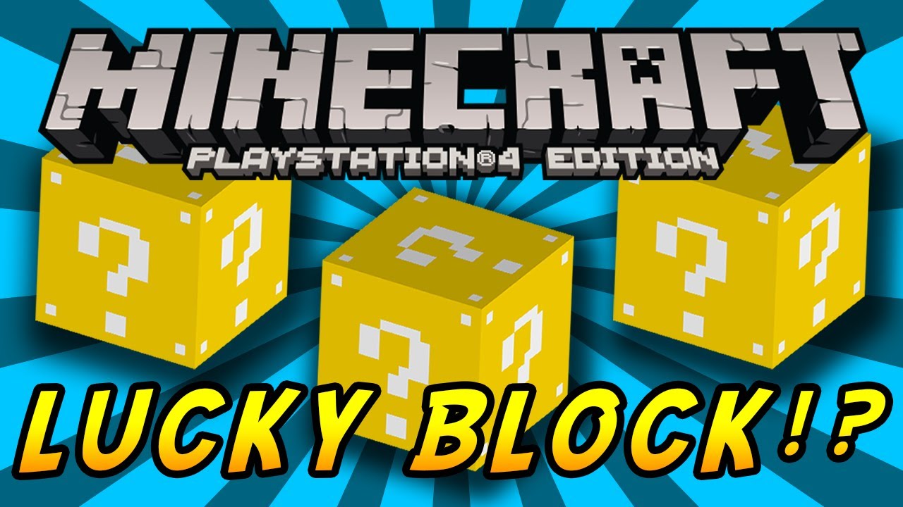 Minecraft PS4 & Xbox One Edition : Lucky Block!? (Discussion) - YouTube