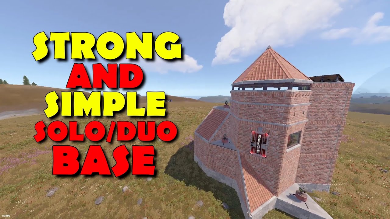 RUST STRONG AND SIMPLE STARTER SOLO/DUO BASE DESIGN - YouTube