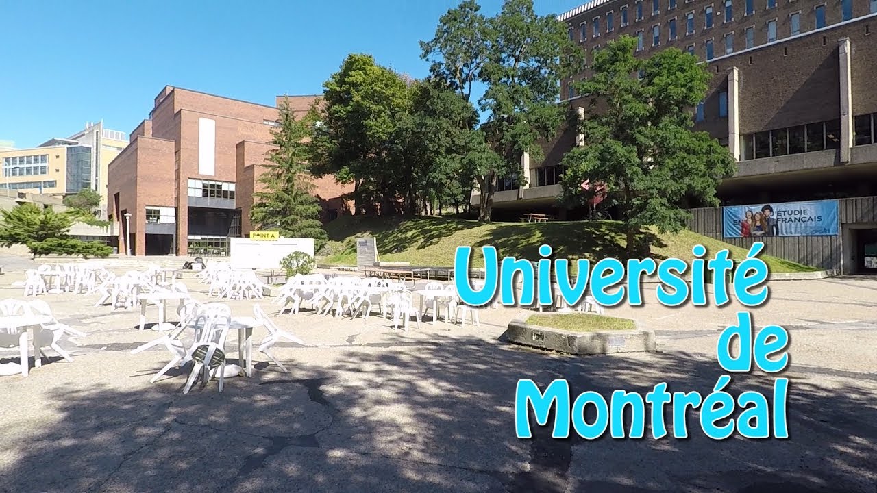 Vivre au CANADA : l'UNIVERSITÉ de MONTRÉAL (UdeM) !! [étudier au Québec ...