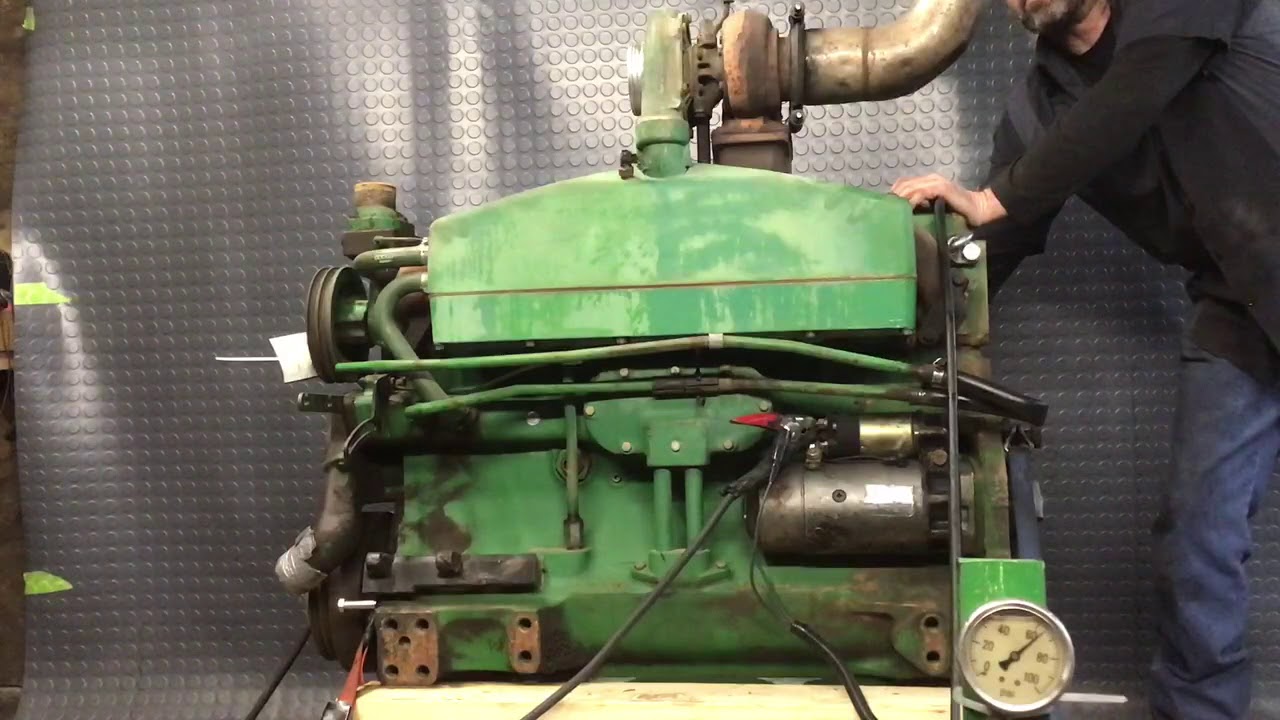 John Deere 4960 Engine Complete - JD-B24-4960-401 1 - YouTube