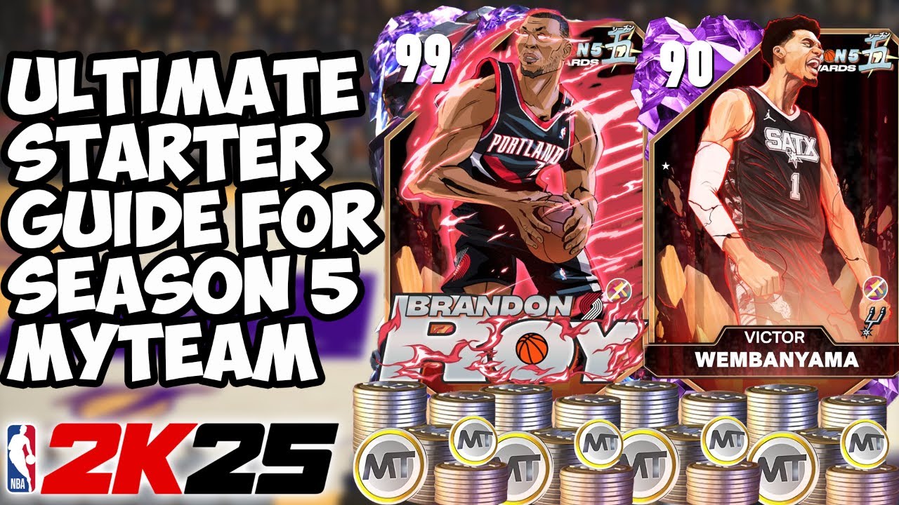 THE ULTIMATE STARTER GUIDE FOR SEASON 5 IN NBA 2K25 MYTEAM! WHAT SHOULD ...