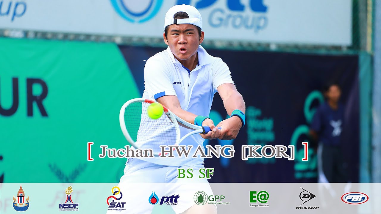 ITF Juniors World Tennis Tour J60 3 BS SF – Juchan HWANG KOR vs Kandhavel MAHALINGAM ...