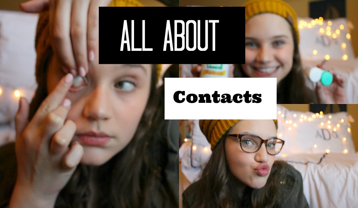 ALL ABOUT CONTACTS | CONTACTS 101 - YouTube