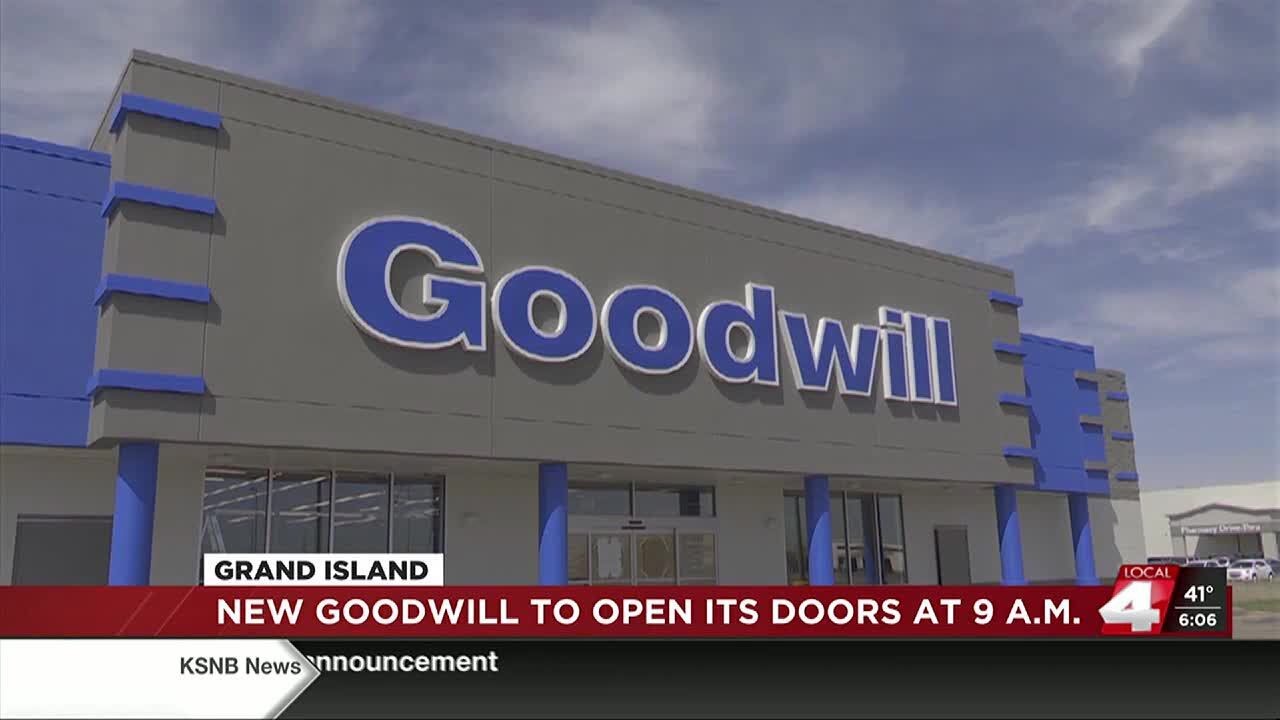 New Grand Island Goodwill opens Friday - YouTube