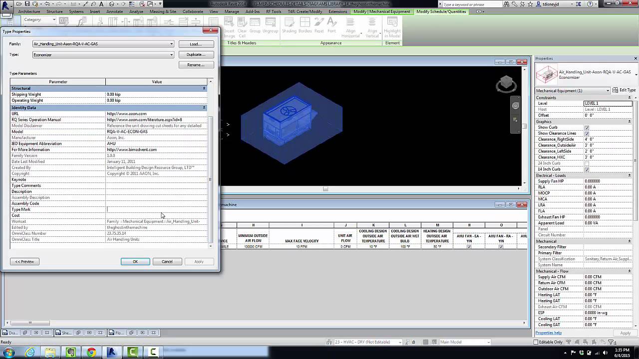 Using Rushforth Tools to Swap Shared Parameters in Revit MEP - YouTube
