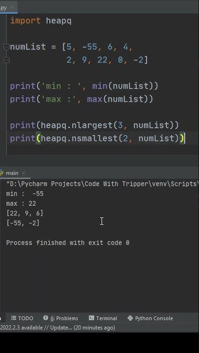 Python - Heap Queue in Tamil | Kathuvakula oru Code | Episode - 3 - YouTube