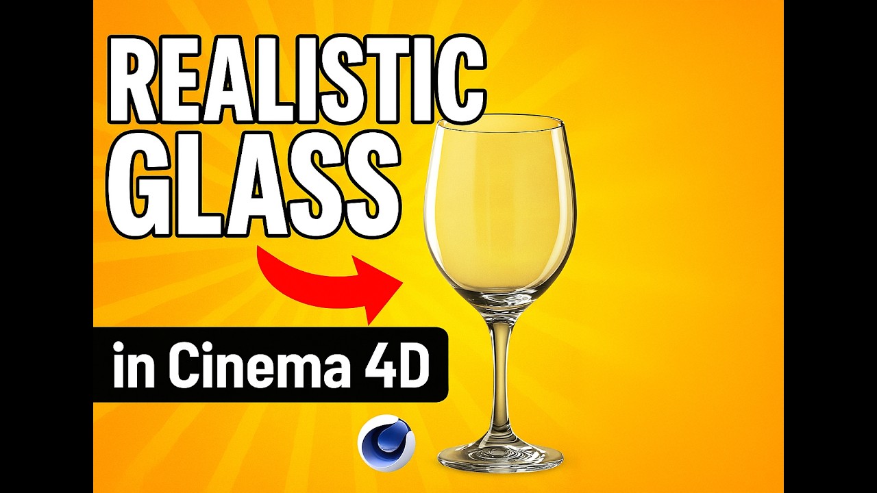 Make Your 3D Glass Renders Look REAL in Cinema 4D 2025 - YouTube