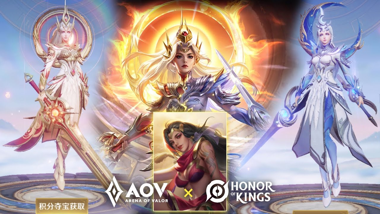 Upcoming New Skin AOV Yena X Hua Mulan (Honor/Mythic) | AOV X HoK - Arena of Valor - YouTube