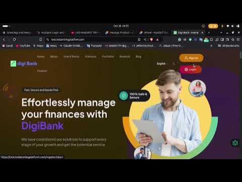 How to build an ONLINE BANKING website - Best Online banking Script ...