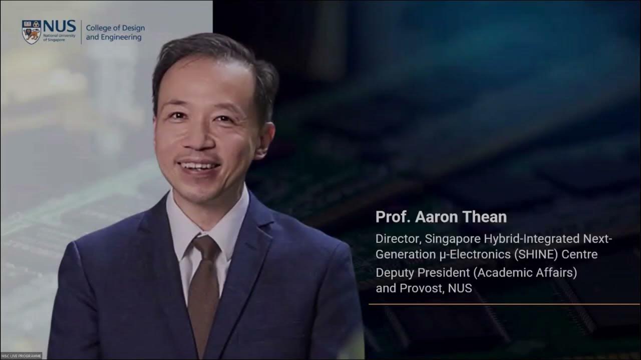 Do You Know Why? (Semiconductor Technology & Operations) by Prof Aaron Thean (Director, SHINE ...