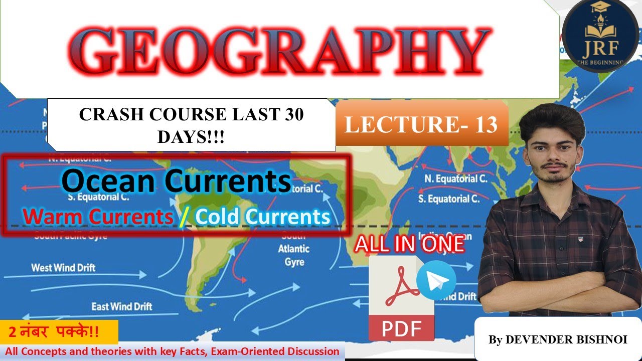 Ocean Currents for UGC NET | Most Expected MCQ Topics & Quick Revision - YouTube