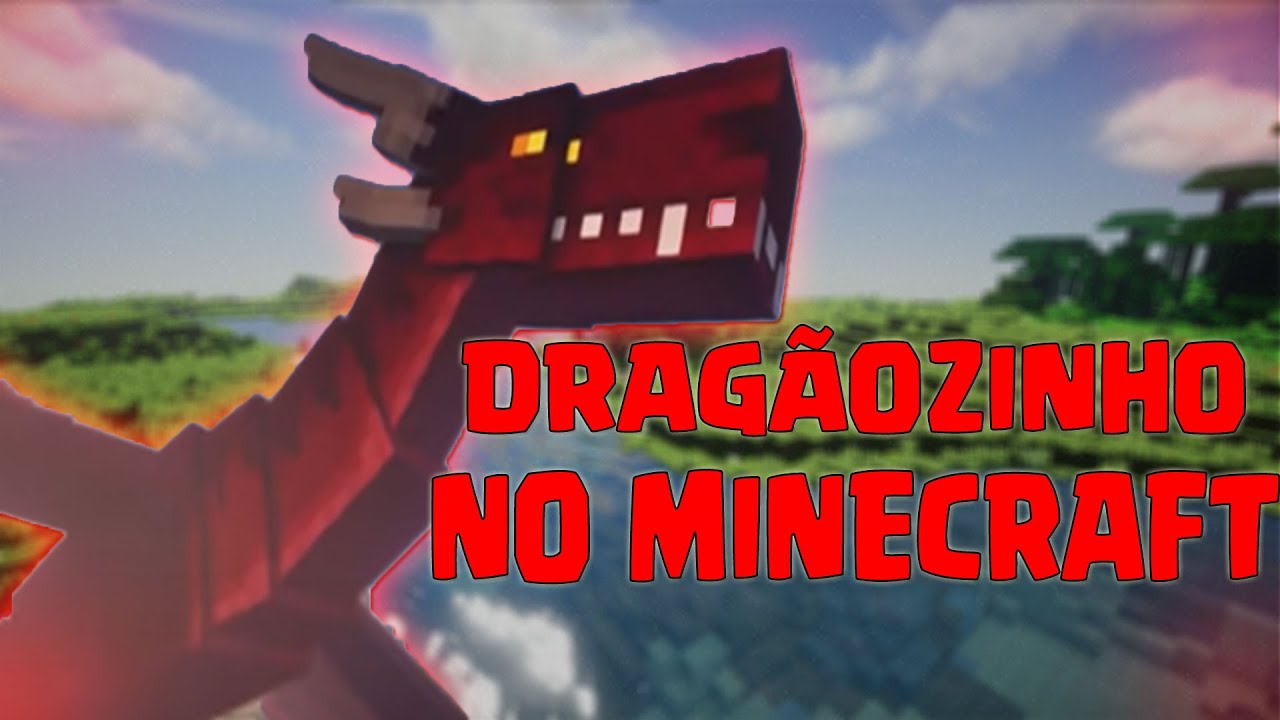 MINECRAFT - DRAGÃO NO MINECRAFT !! @DaviGameYTCraft - YouTube