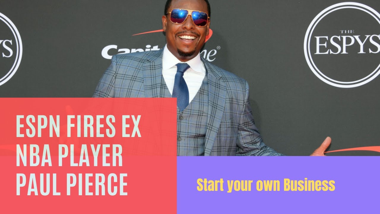 ESPN FIRES Ex NBA Player Paul Pierce - YouTube