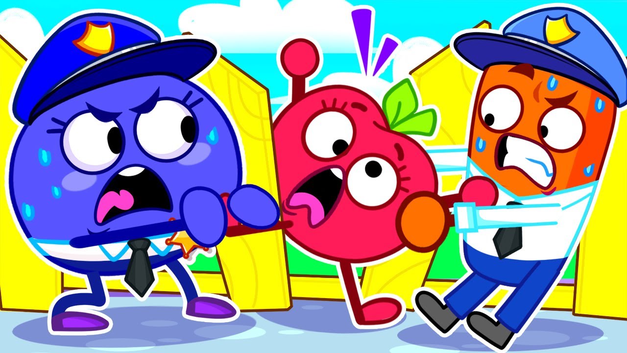 Help! I'm Stuck| Safety Tips| Cartoon for Kids VocaVoca Berries - YouTube