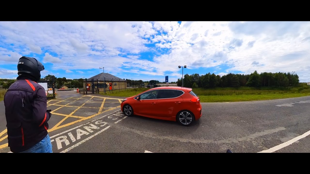 Otterburn Army Ranges, I Ride Into A MOD Check Point & See Solgiers ...