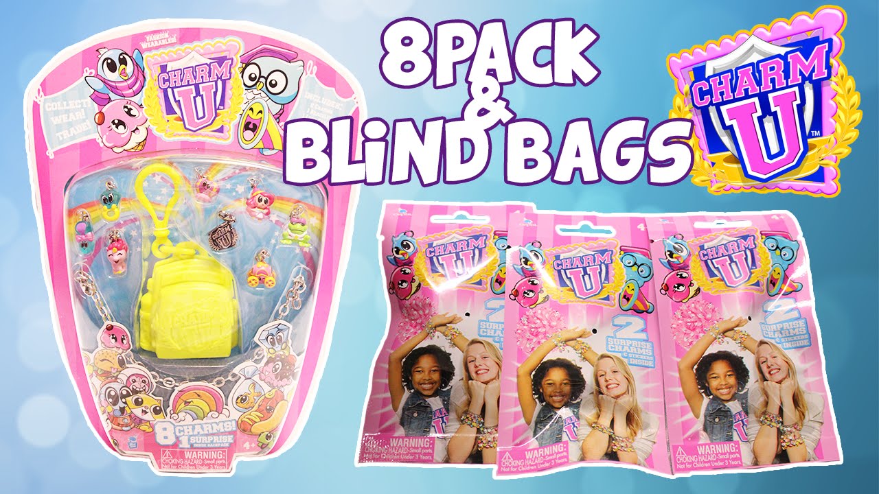 Charm U 8-Pack and Blind Bags Series 1 - YouTube