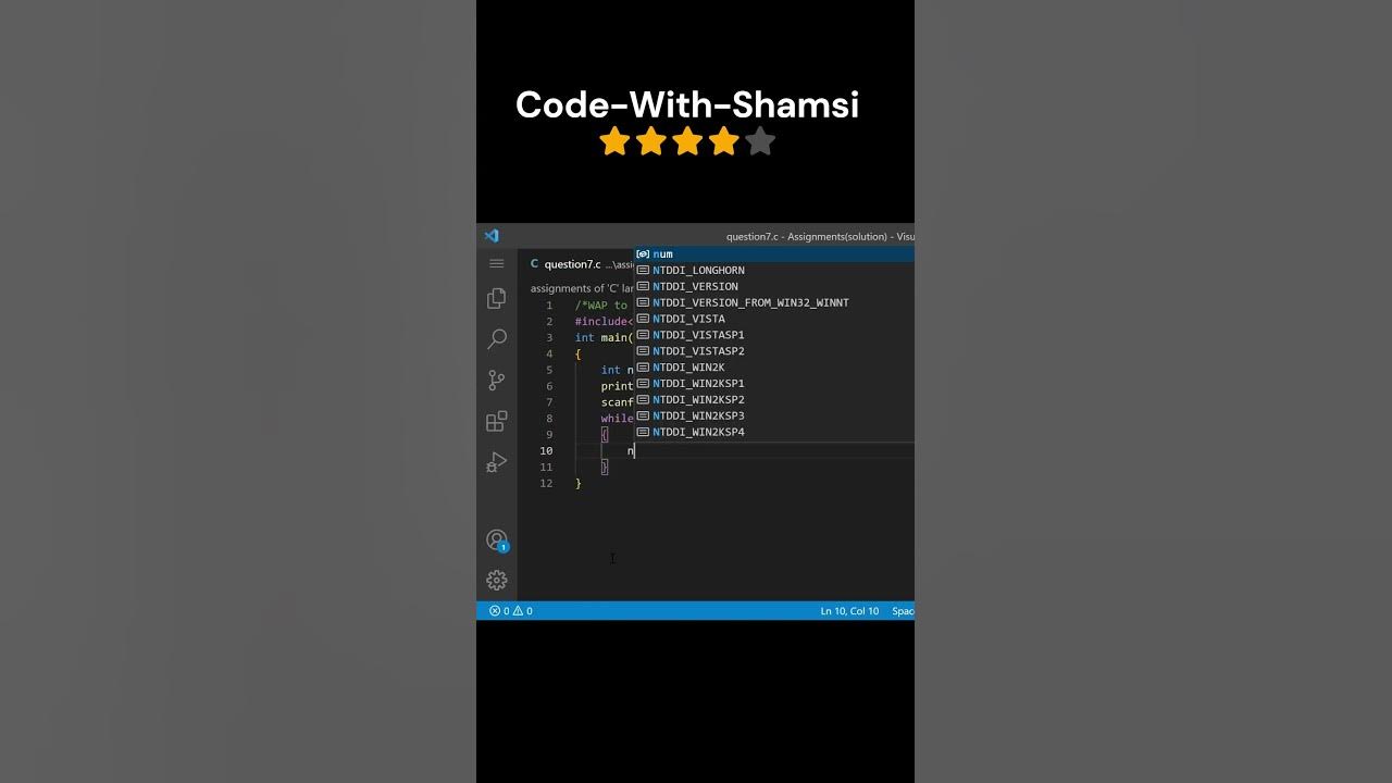 find the number of digits in any number |code_with_shamsi | #coders #ctutorials#codm#education ...