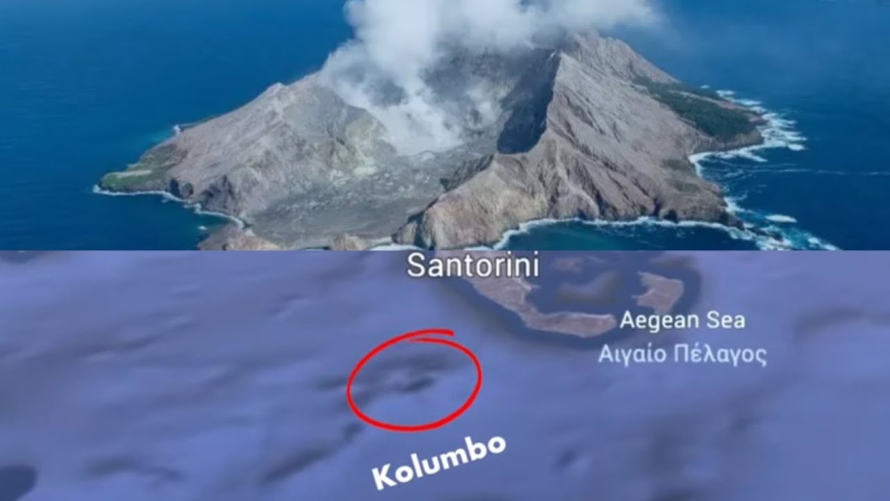 Santorini Volcano: A Journey Through Time and Eruption - YouTube