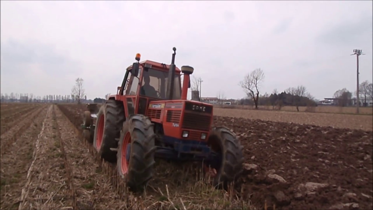 SAME hercules 160 DT Turbo "Tigerman" - YouTube