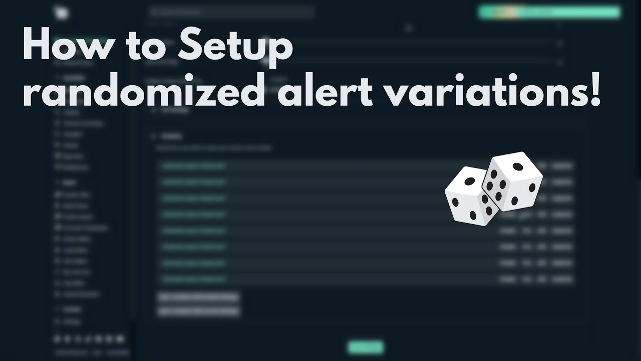 Alert Sound Variations in Streamlabs and Stream Elements! - YouTube