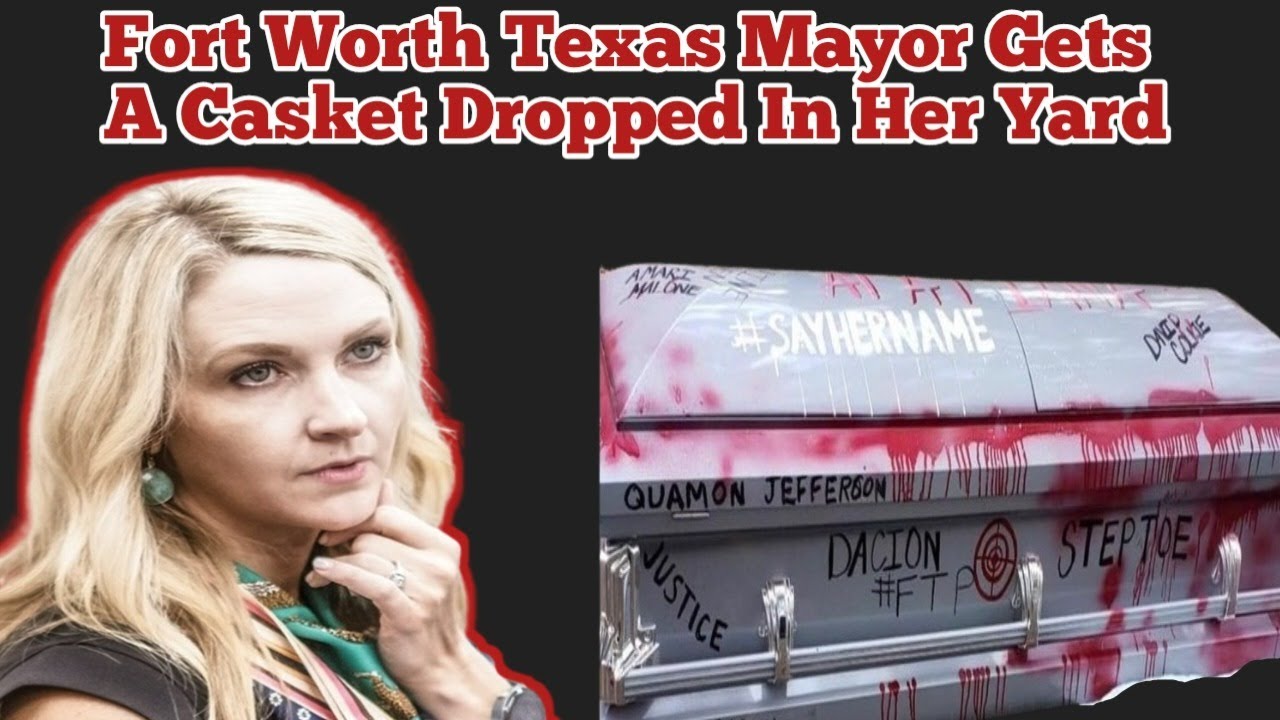 Fort Worth Texas Mayor Mattie Parker Gets A Surprise - YouTube