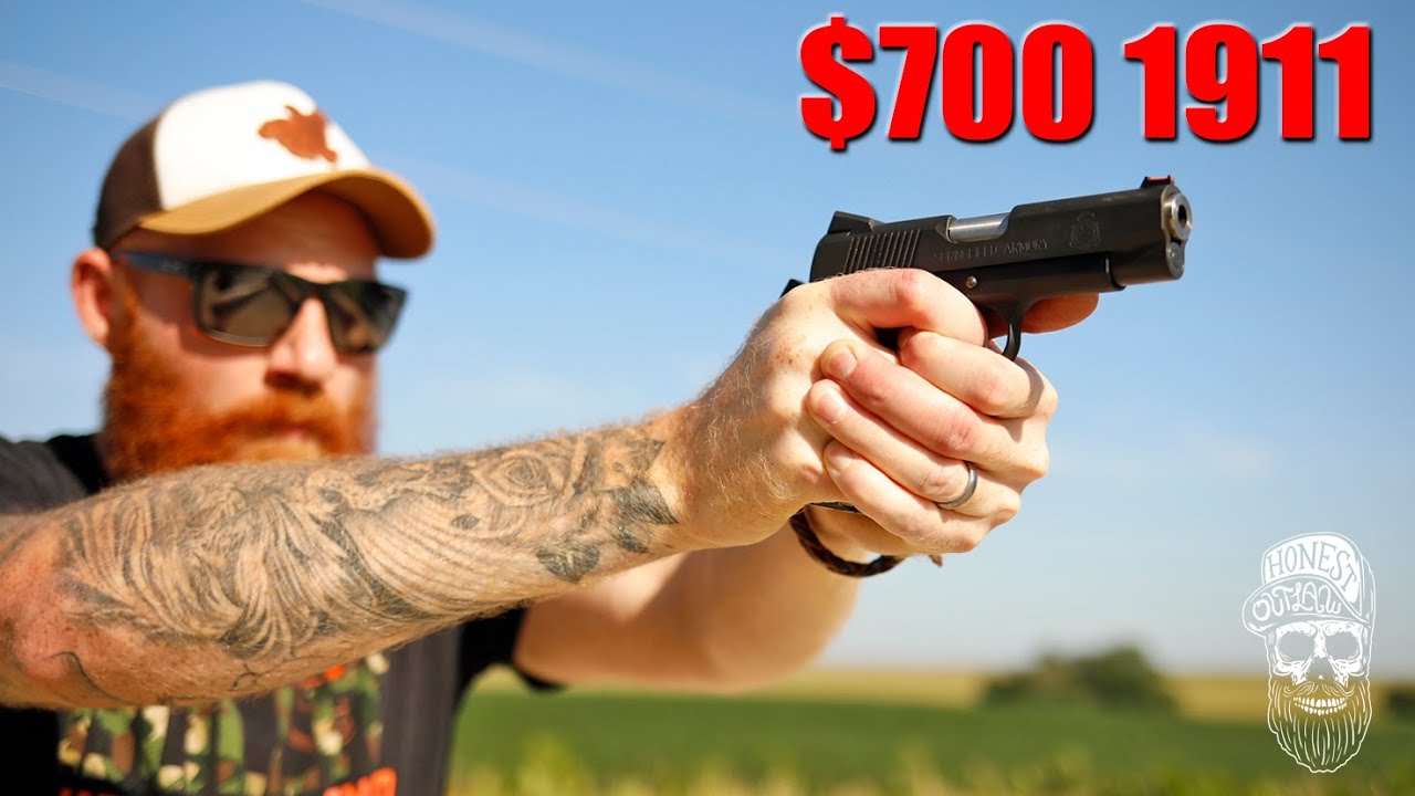 Springfield 9mm Compact 1911 Range Officer First Shots - YouTube