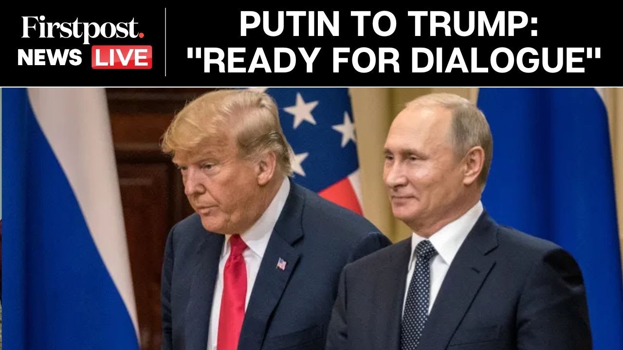 Firstpost News LIVE: Putin Congratulates Trump on His Election Victory ...