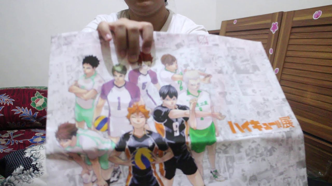 [UNBOXING] HAIKYUU!! SENDAI EXHIBITION GOODS - YouTube