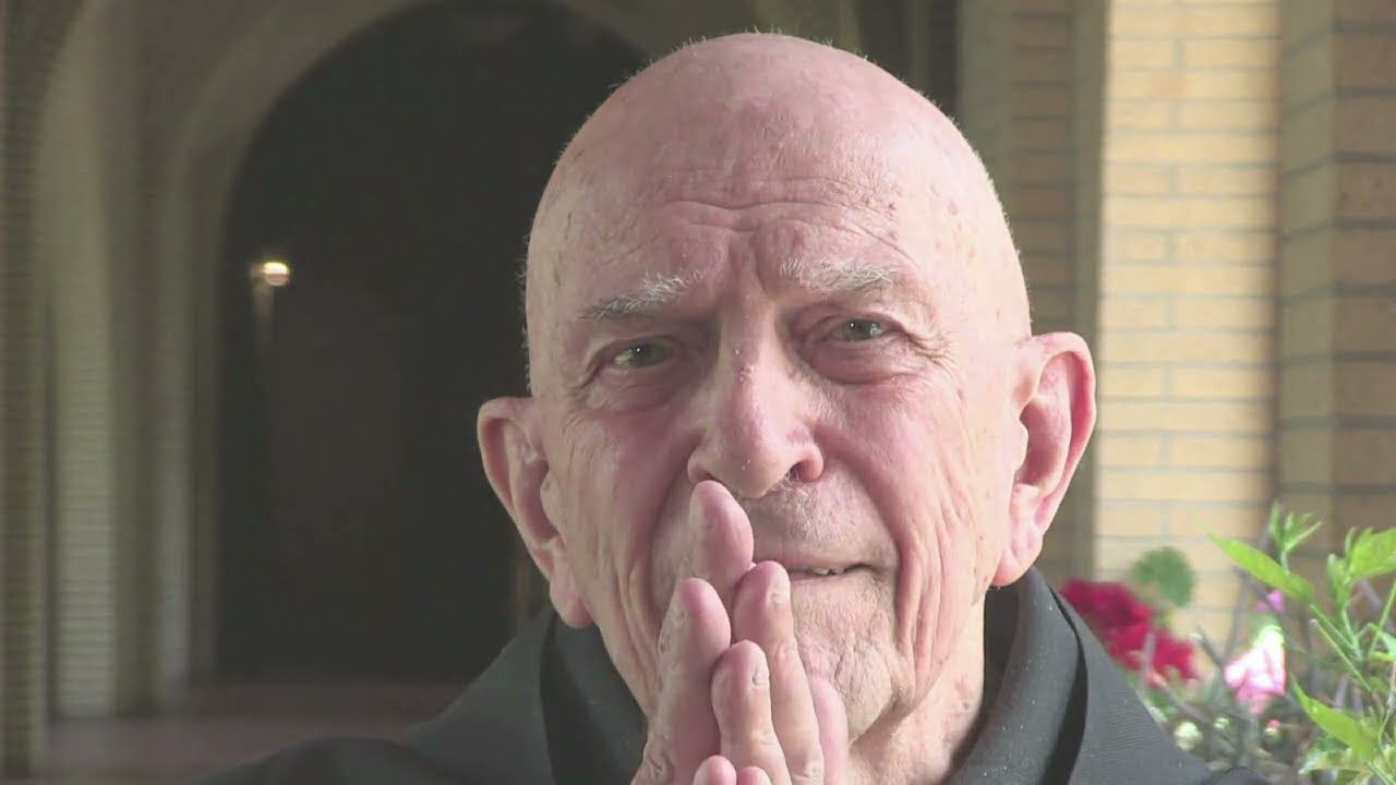 100. A Blessing, with Thomas Keating - YouTube