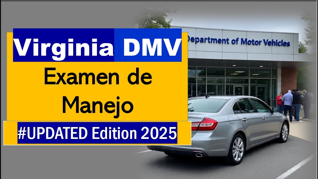 Virginia DMV Practice Test in Spanish 2025 Examen de Manejo en VA - YouTube