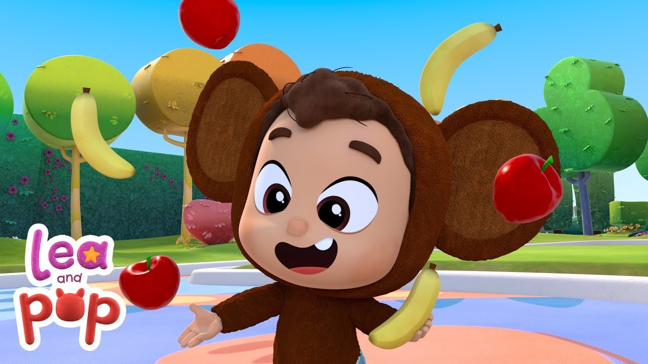 Apples and Bananas, Pat-a-Cake, Hickory Dock, Five Little Monkeys More ...