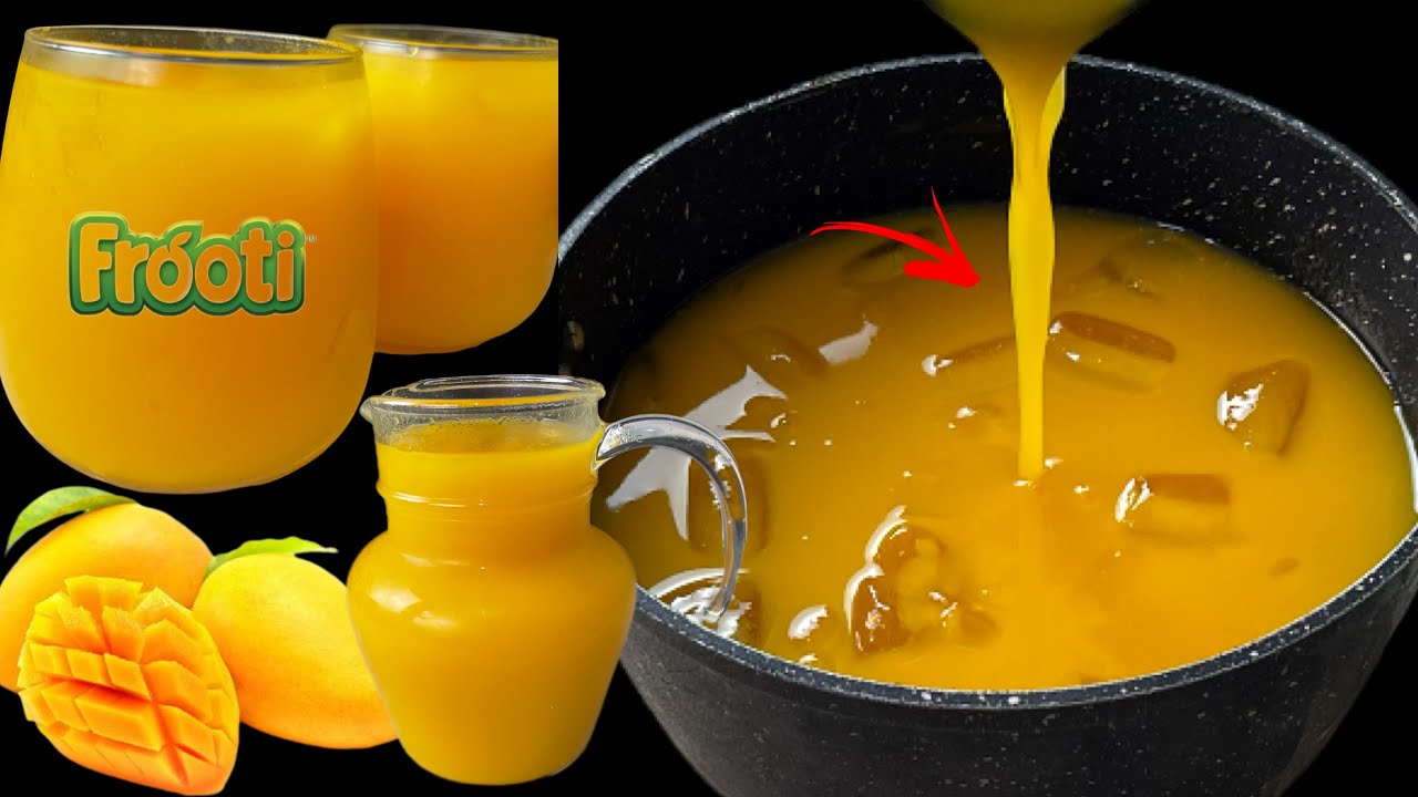 Mango Frooti Recipe with Only 2 Mangoes Just make & Use For months 🙂 ...