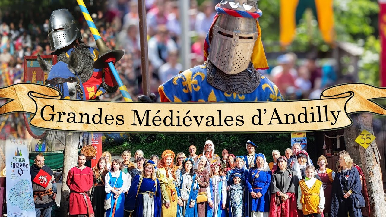 Challant al Grandes Médiévales d'Andilly 2024 - YouTube