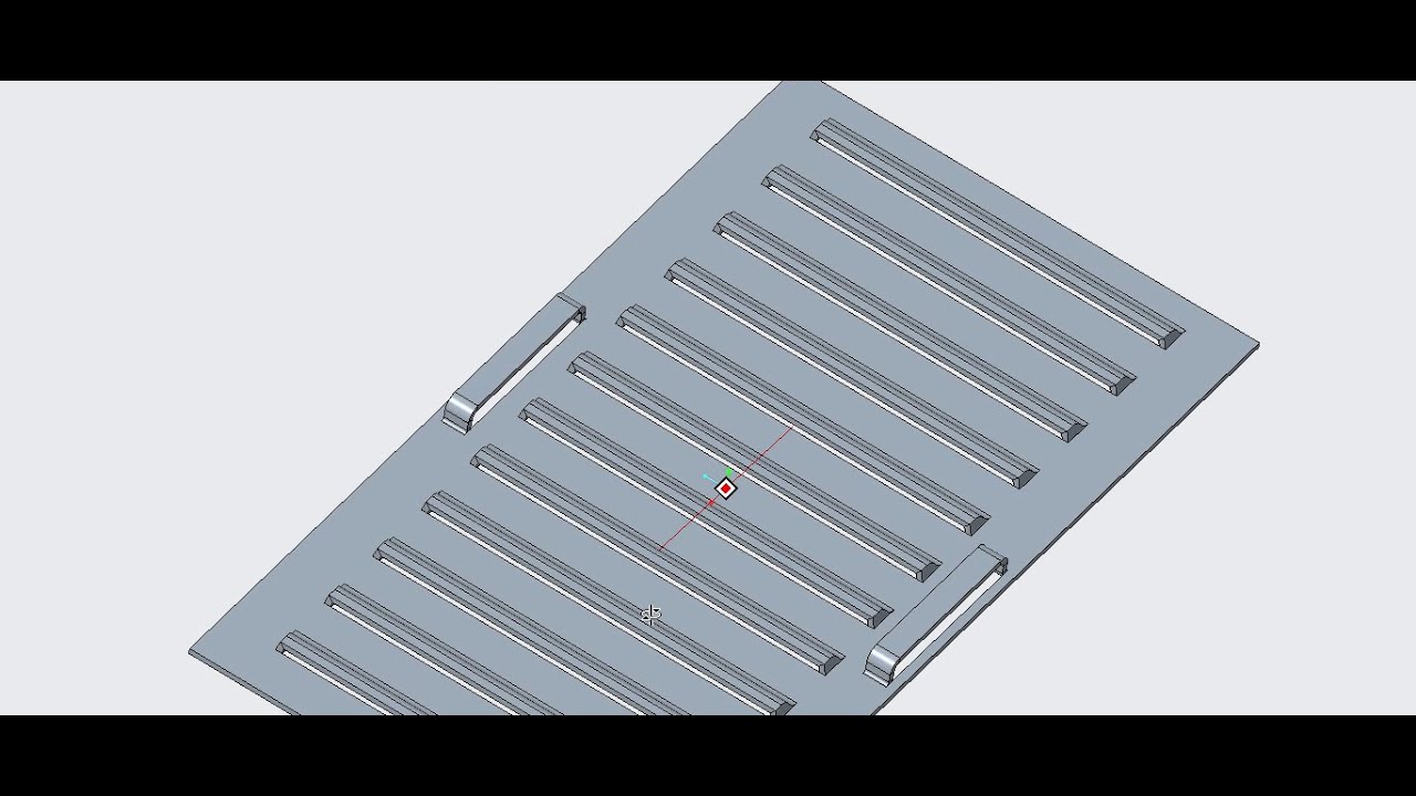 Sheet Metal part Creo Parametric|| Creo - YouTube